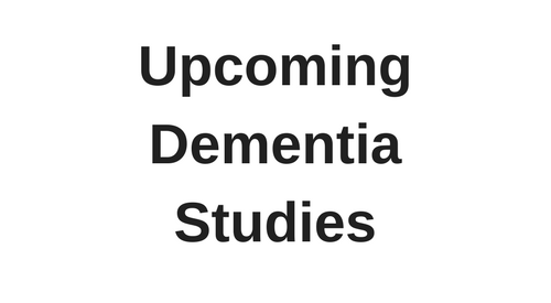 StudyKIK - UPCOMING DEMENTIA STUDIES